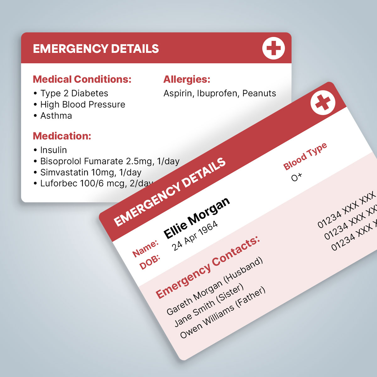 Emergency Medical Card